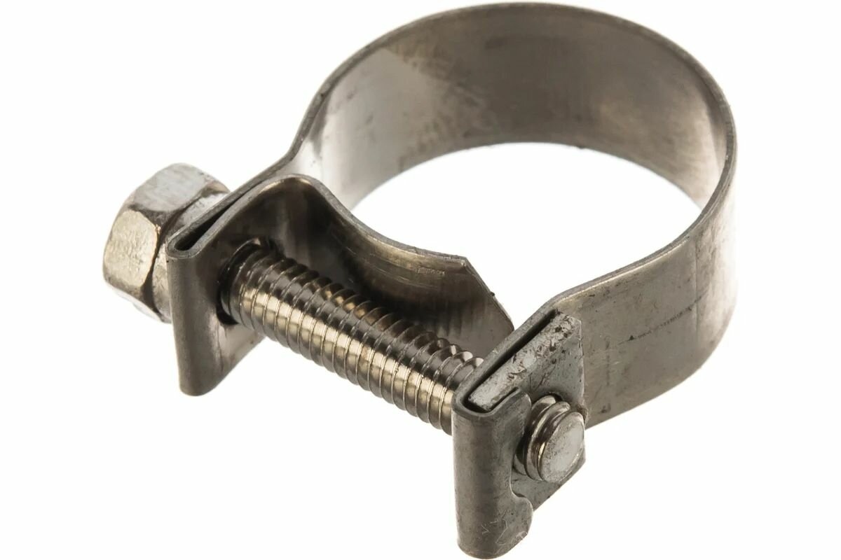 Хомуты металлические, MINI 16-18 мм, ширина 9 мм, винтовые / 10шт