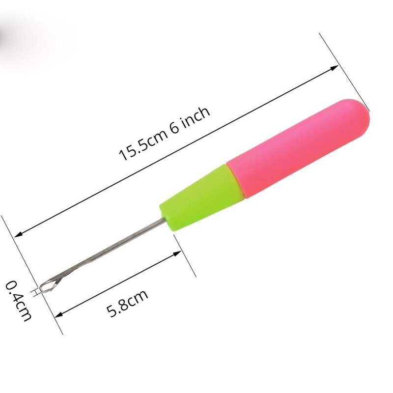 Крючок для плетения косичек, брейдов, зизи, афрокос, сенегальских кос, канекалона