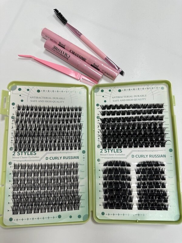 Пучки накладные в наборе/ресницы пучковые