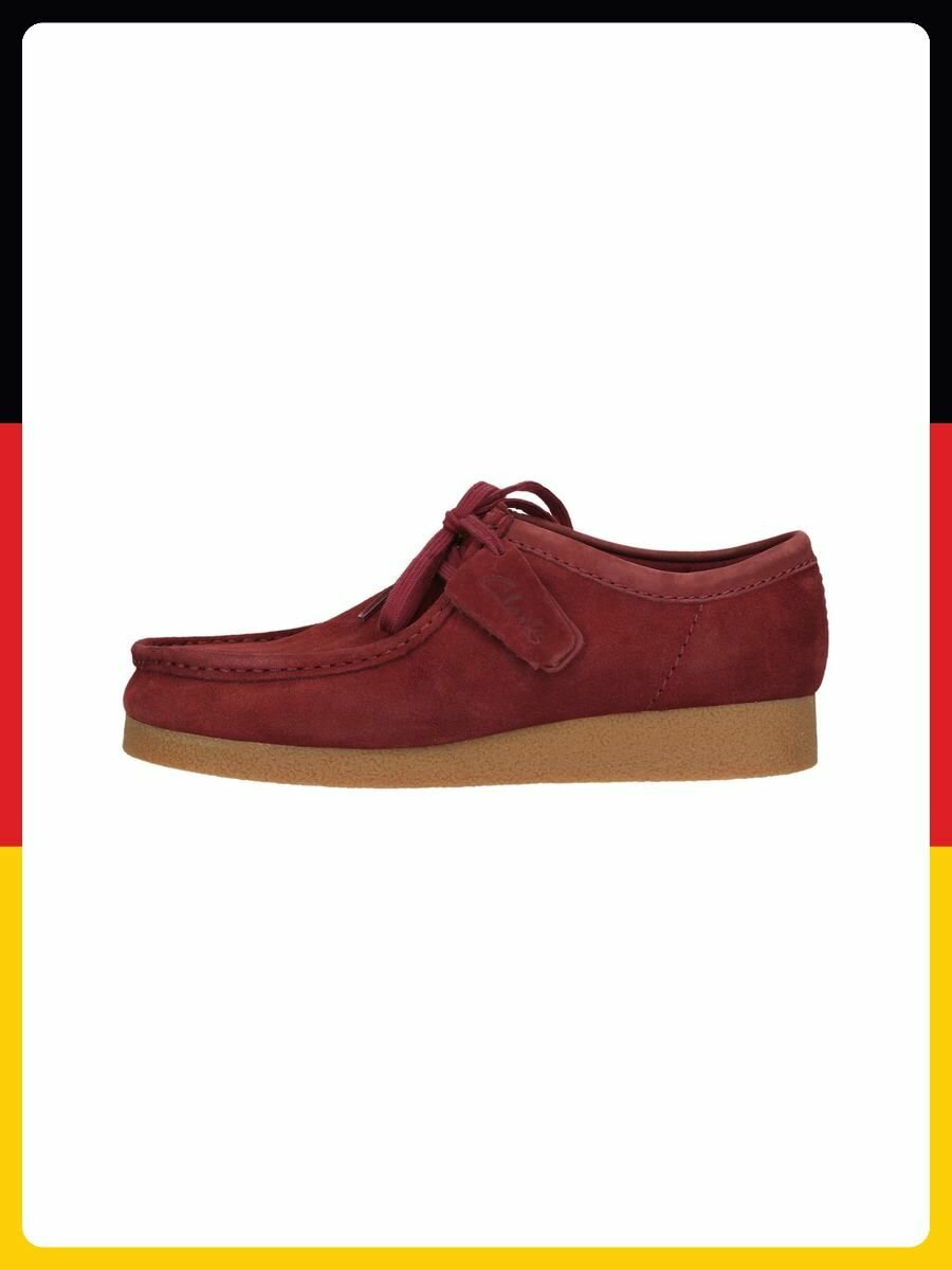 Туфли Clarks WALLABEE, бургунди, 44,5 EU