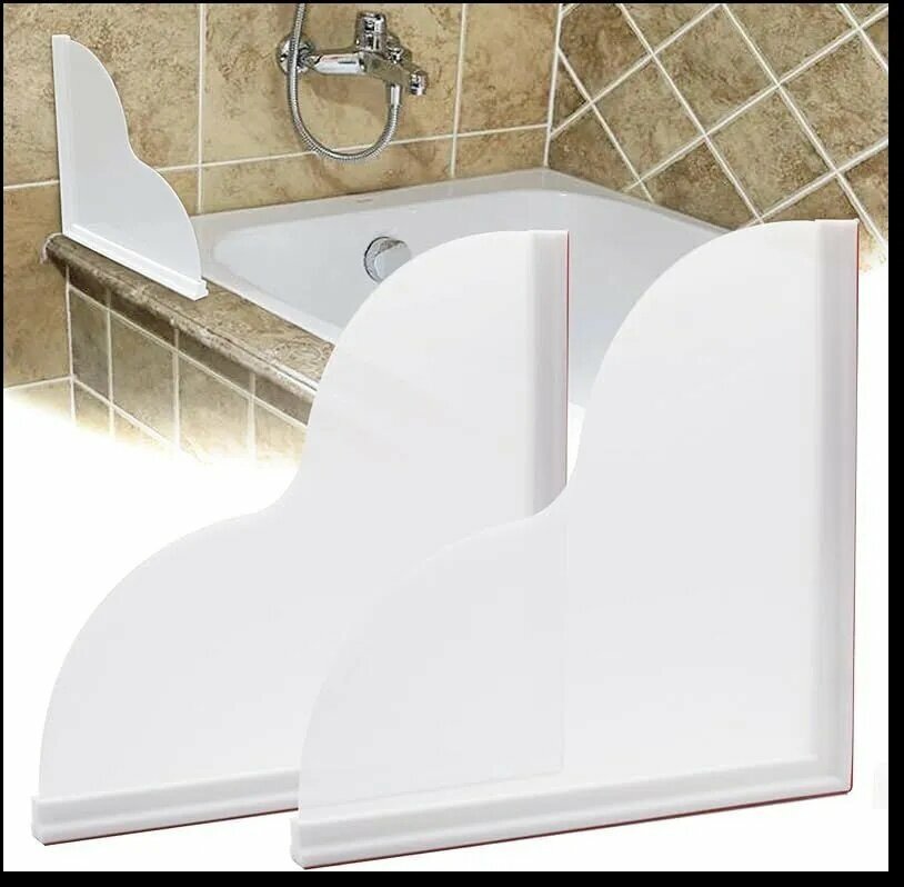 Силиконовый ограничитель воды для ванны/Барьер от воды для ванной 23.5cmx23.5cm