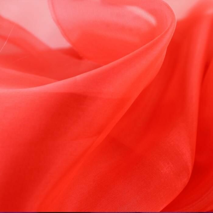 Органза Fluo Red (флуо красный) 500*140 см