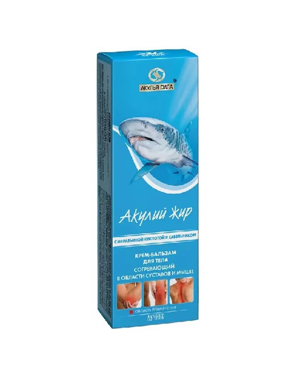 Акулий Жир Крем-бальз Согр Мурав К-та/сабел Д/т75м - 3 шт.
