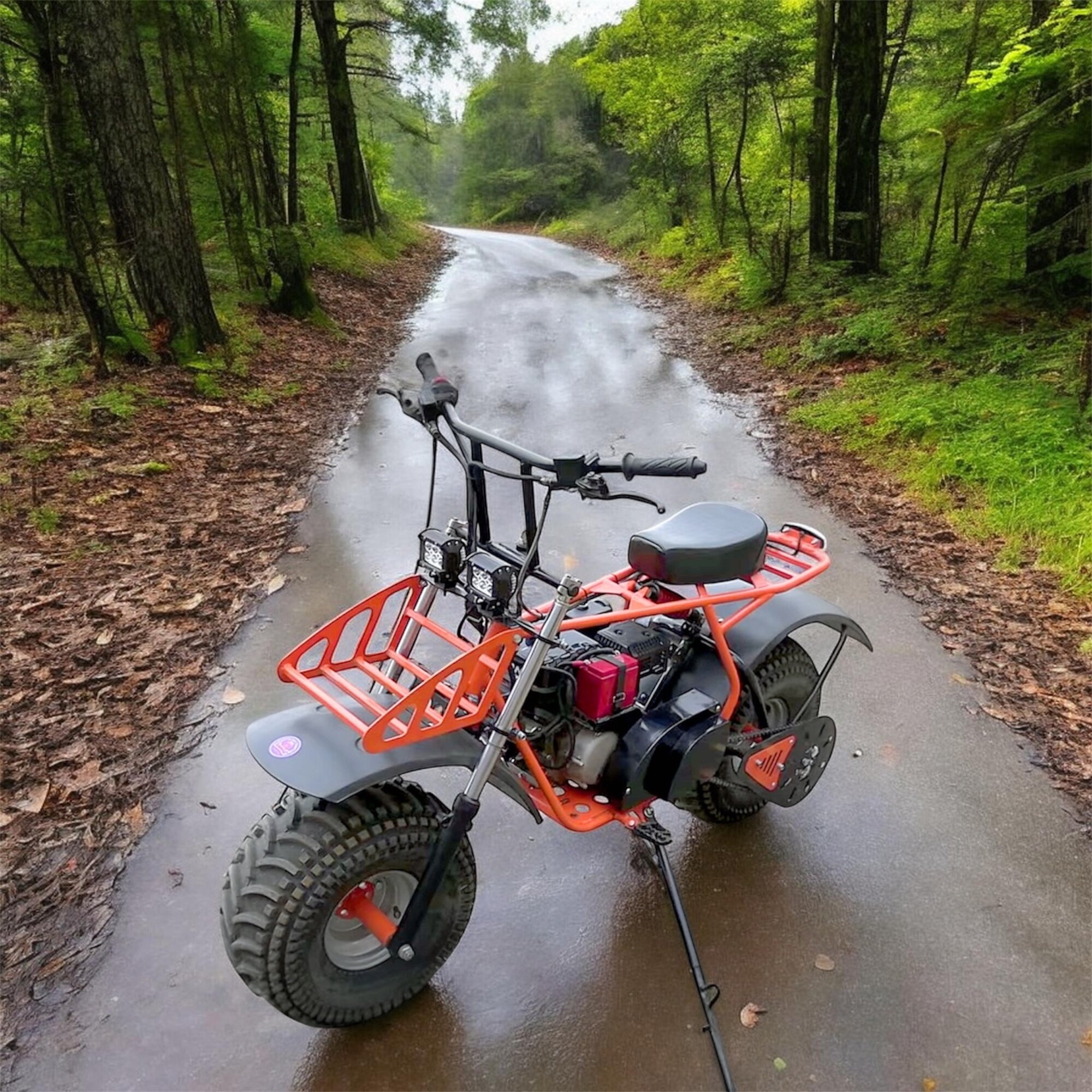 Мотоцикл СКАУТ-7 боцман 2, 9 л. с, колеса GIANT, фара, ЭЛ. Стартер, перед и зад подвеска