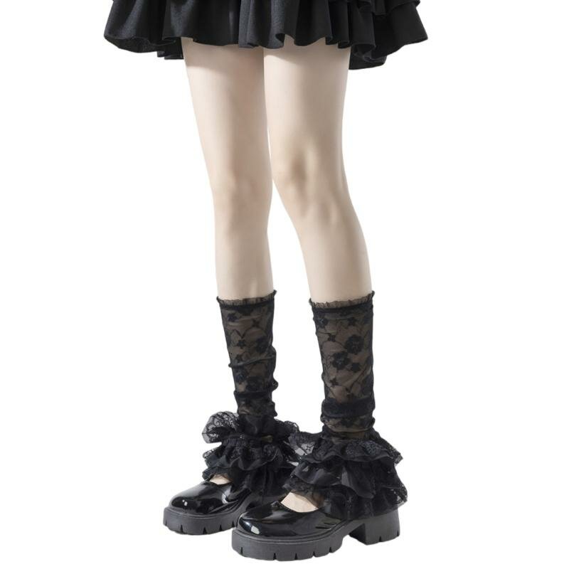 Женские гетры, Черный