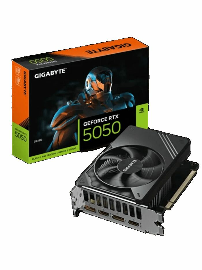 Видеокарта GIGABYTE GeForce RTX 5050 D6 8Gb (GV-N5050D6-8GD)