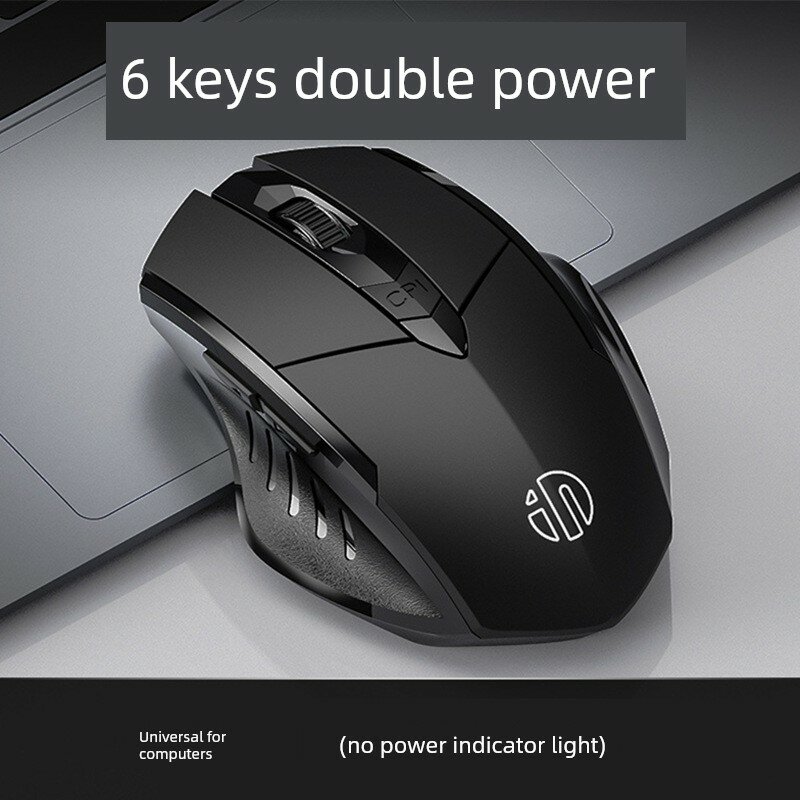 Беспроводная мышь Inphic PM6 с зарядкой, бесшумная, Bluetooth, три режима подключения, для ноутбуков и настольных ПК,