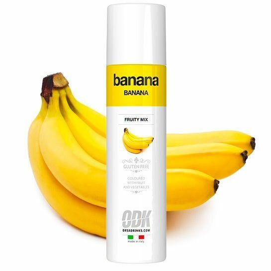 Концентрат фруктовый (пюре) "Банан" ODK; пластик; 0,75л.