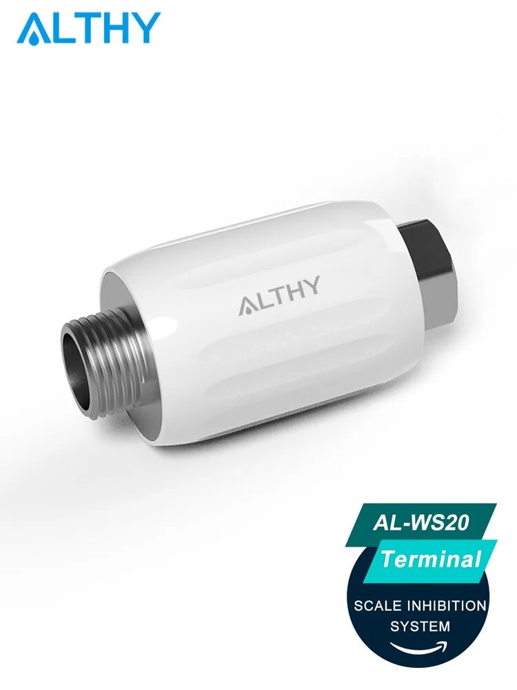 Умягчитель проточной воды ALTHY AL-WS20 для сантехники, защита от накипи, 1/2 дюйма