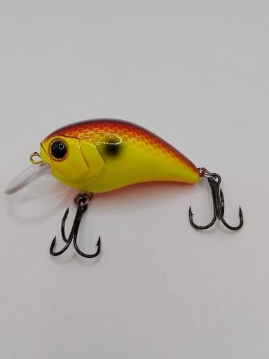Воблер крэнк Jackall MushBob 50SR: плавающий крэнк для ловли хищника, 50мм, 9г