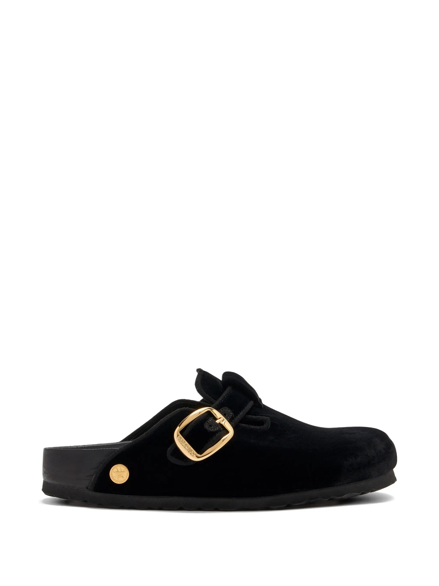 Босоножки Buckle-detail velvet sandals