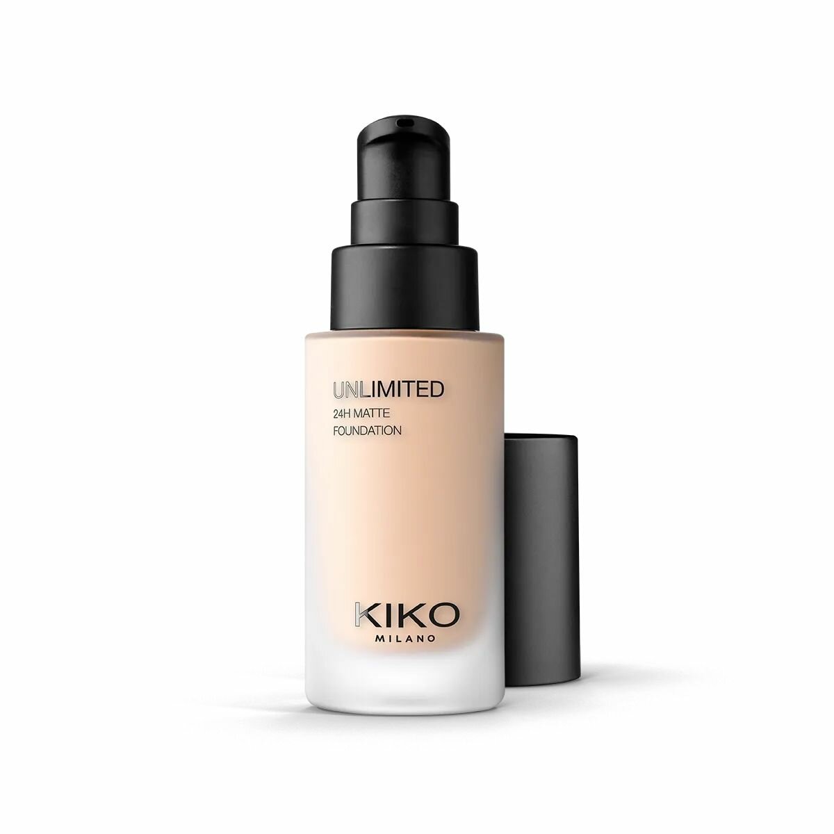 KIKO MILANO Стойкая матирующая жидкая тональная основа, сохраняющая макияж до 24 часов unlimited 24h matte foundation 30мл оттенок 1.5 WR Warm Rose