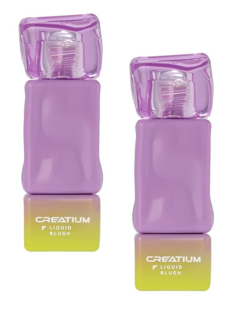 Жидкие румяна Influence Beauty Liquid blush "Creatium" 01 2шт