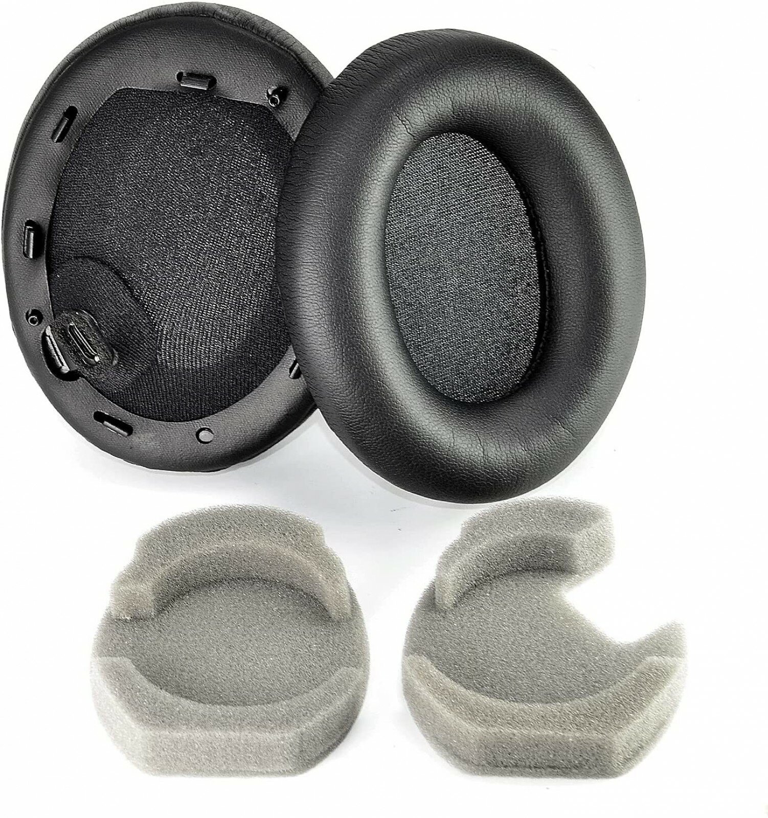 Амбушюры MyPads для наушников Sony WH-1000XM4 мягкий кожзаменитель с эффектом памяти