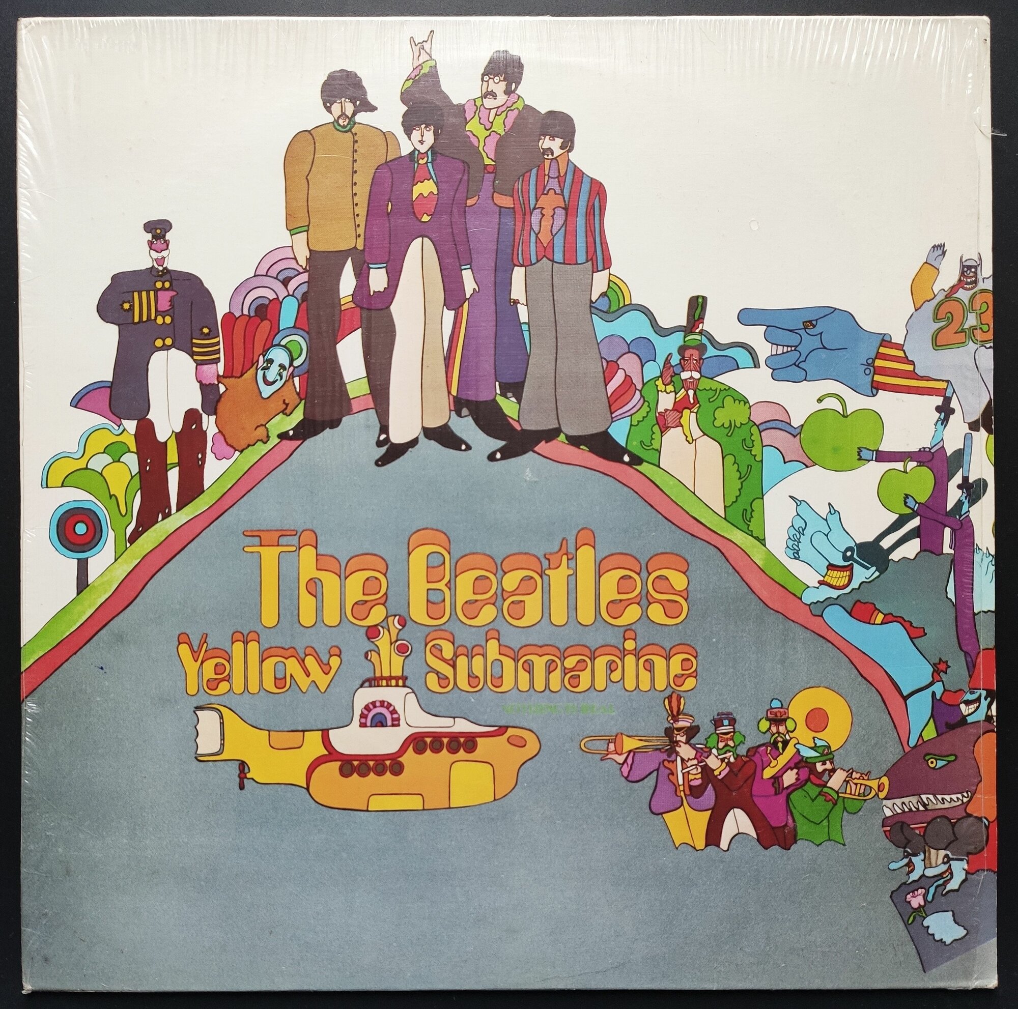 Виниловая пластинка The Beatles - Yellow Submarine (LP, 1980, Apple Records)