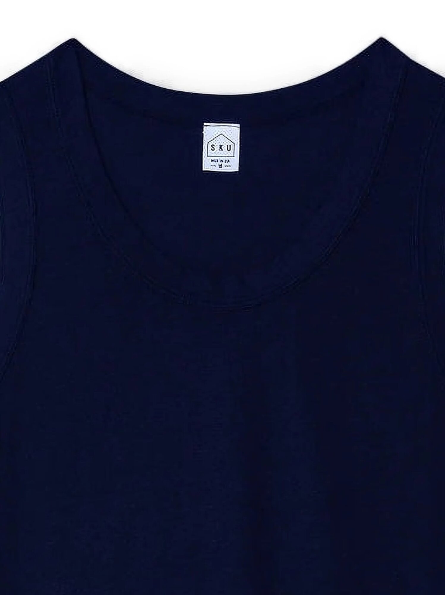 Топ SAVE KHAKI UNITED Ribbed-trim tank top, размер 46 — фото 1