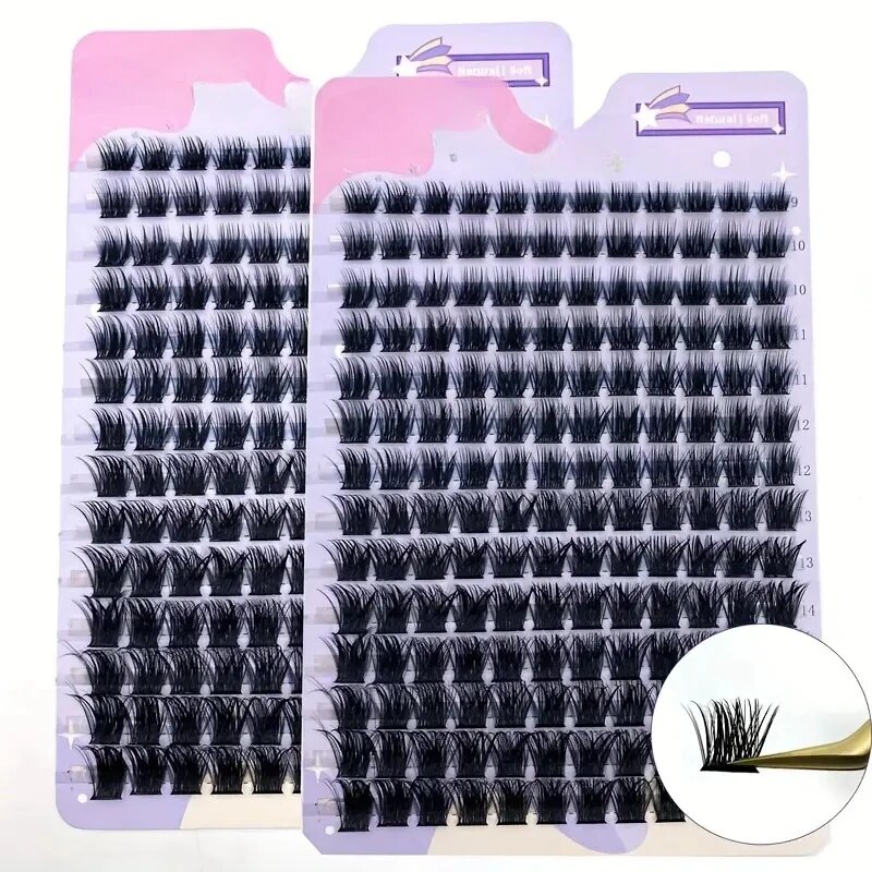 Накладные ресницы Wispy Cluster Lashes 9-16 мм