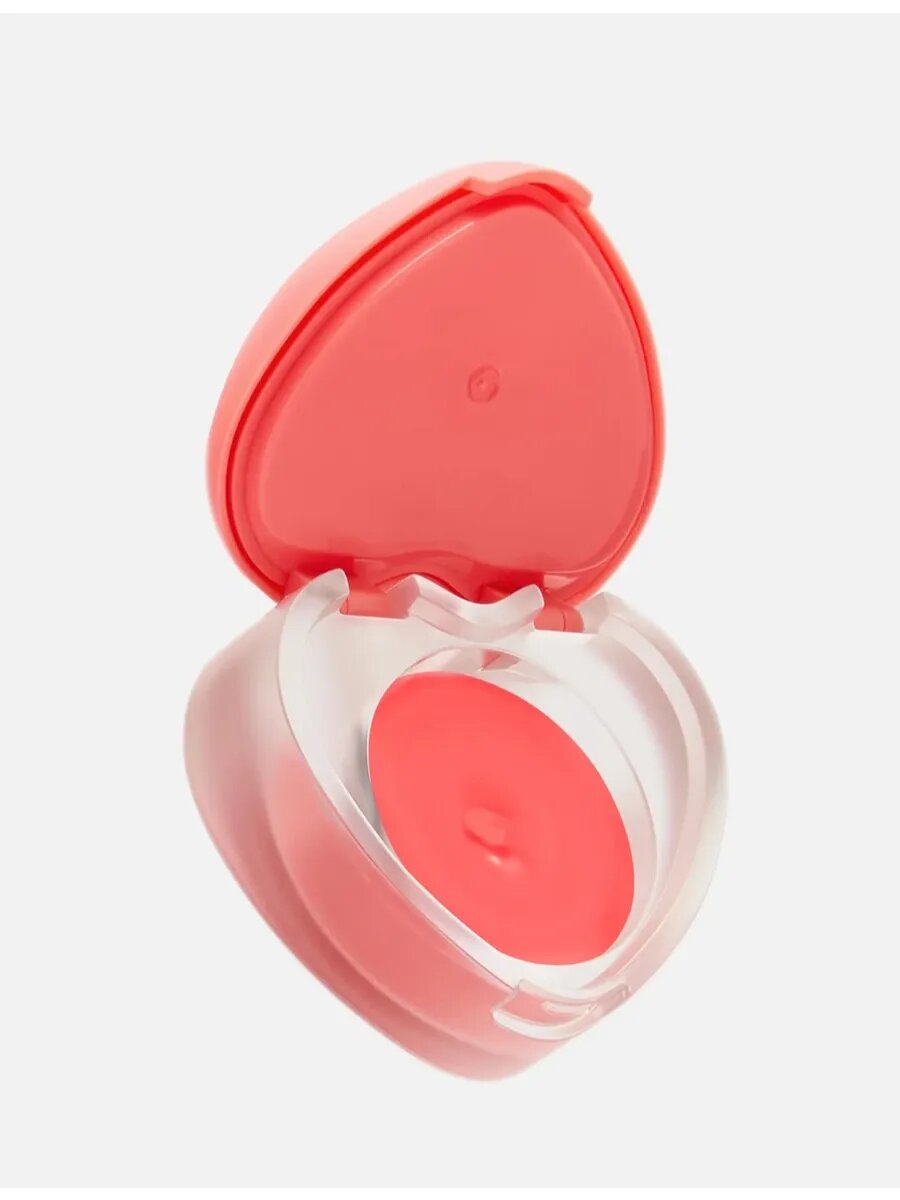 Dasique souffle color pot бальзам суфле для губ и румяна 2 в 1 с кисточкой 03 coral choux