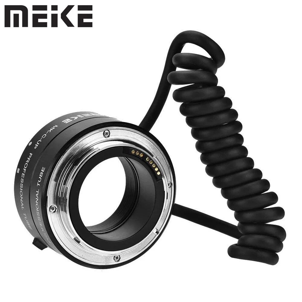 Удлинительная трубка с автофокусом Meike MK-C-UP Electronic-macro и Кольцо обратного адаптера с подтверждением автофокуса для Canon 5D II III 6D 7D 50D 60D 70D