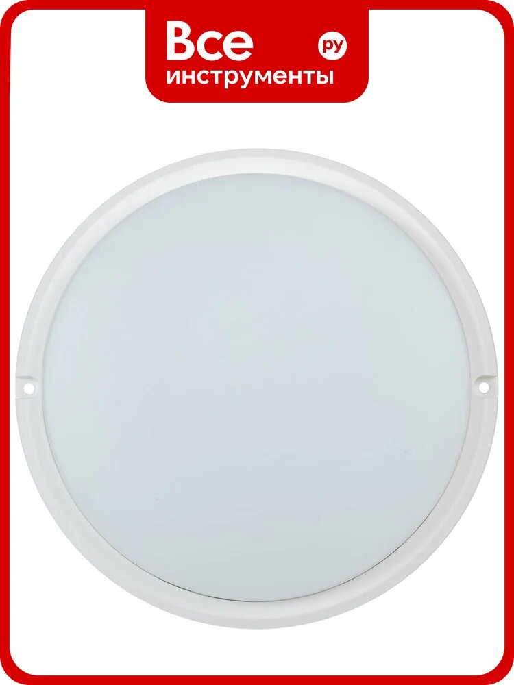 Светильник IEK, LED ДПО 4003 15вт IP54 4000K круг белый LDPO0-4003-15-4000-K01