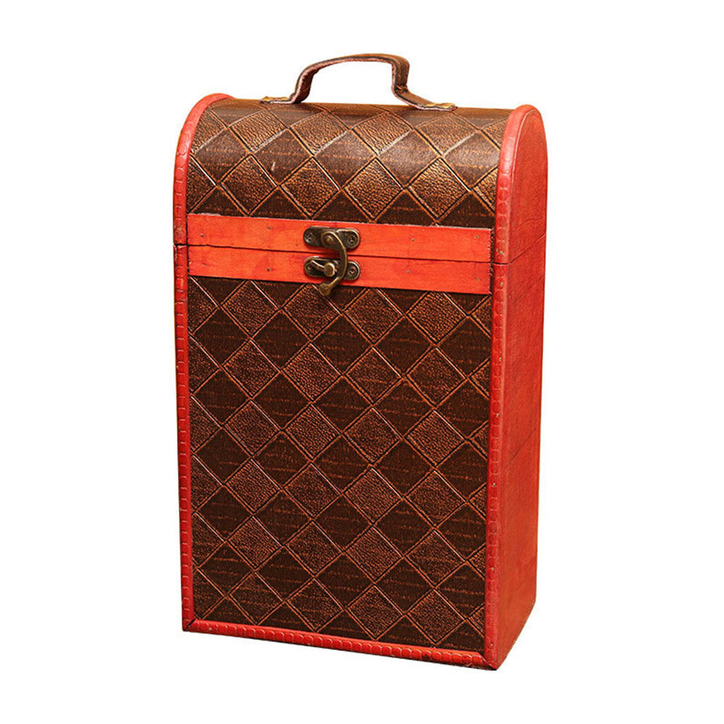 Винтажная упаковка для вина, подарочные коробки, двойная бутылка Stora