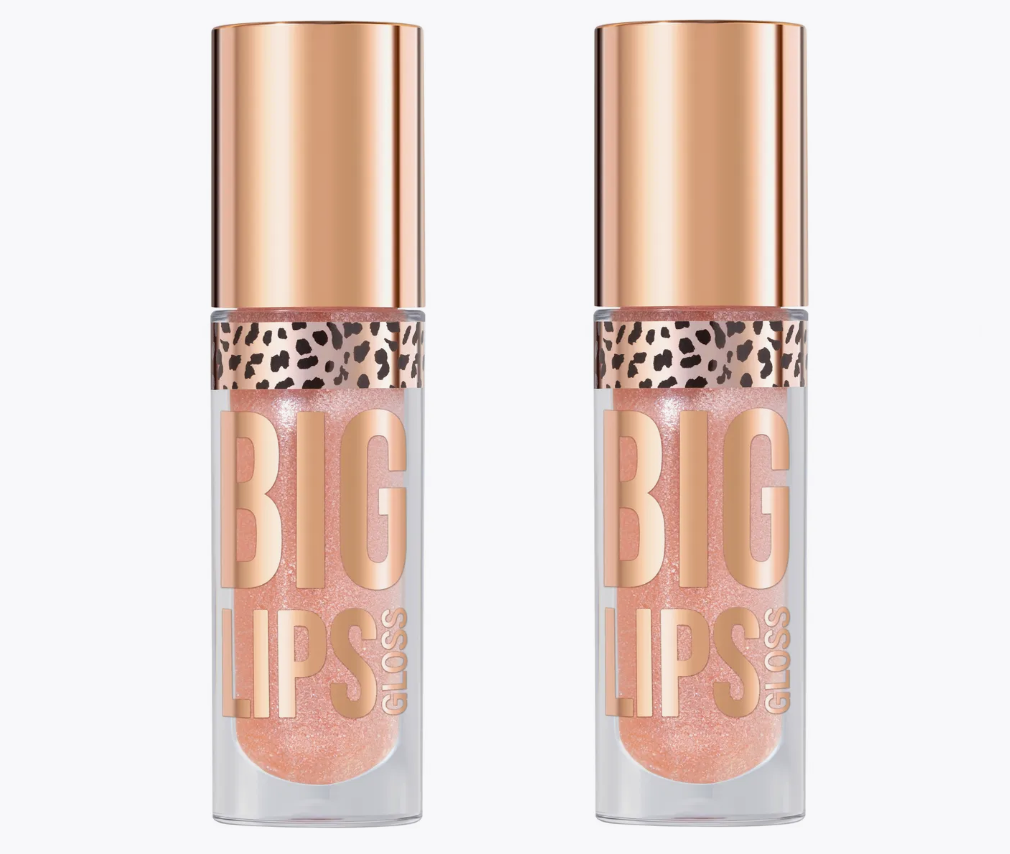 Блеск для губ STELLARY Lipgloss Big Lips тон 04 Always sparkling, 4мл - 2 штуки