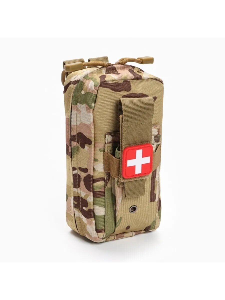 Тактический медицинский подсумок в камуфляже