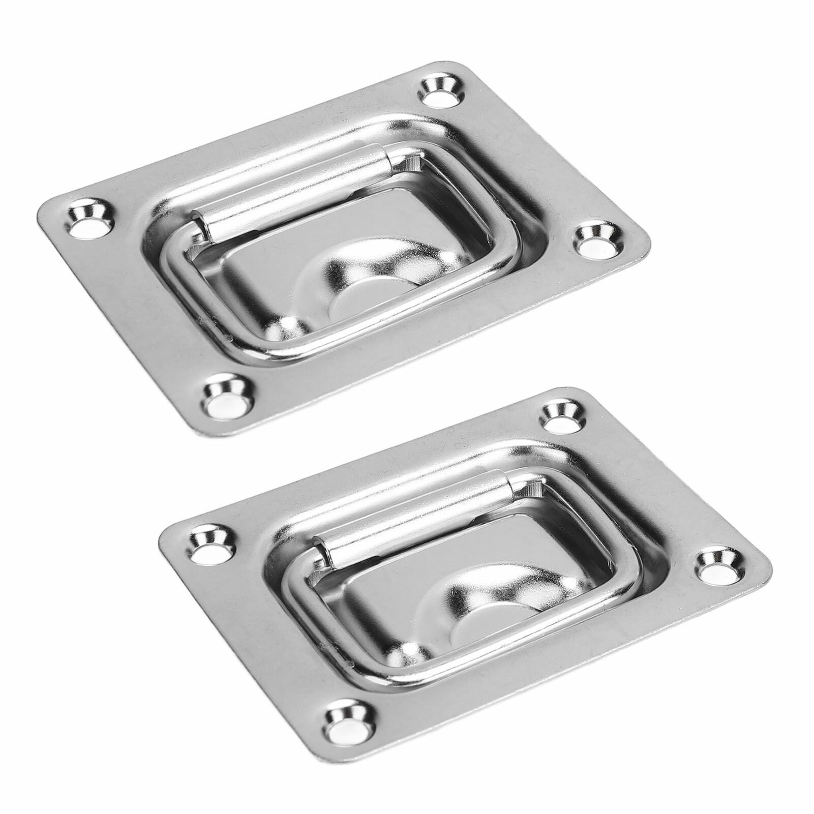 76x57мм 2шт утопленные подъемные ручки из нержавеющей стали 304