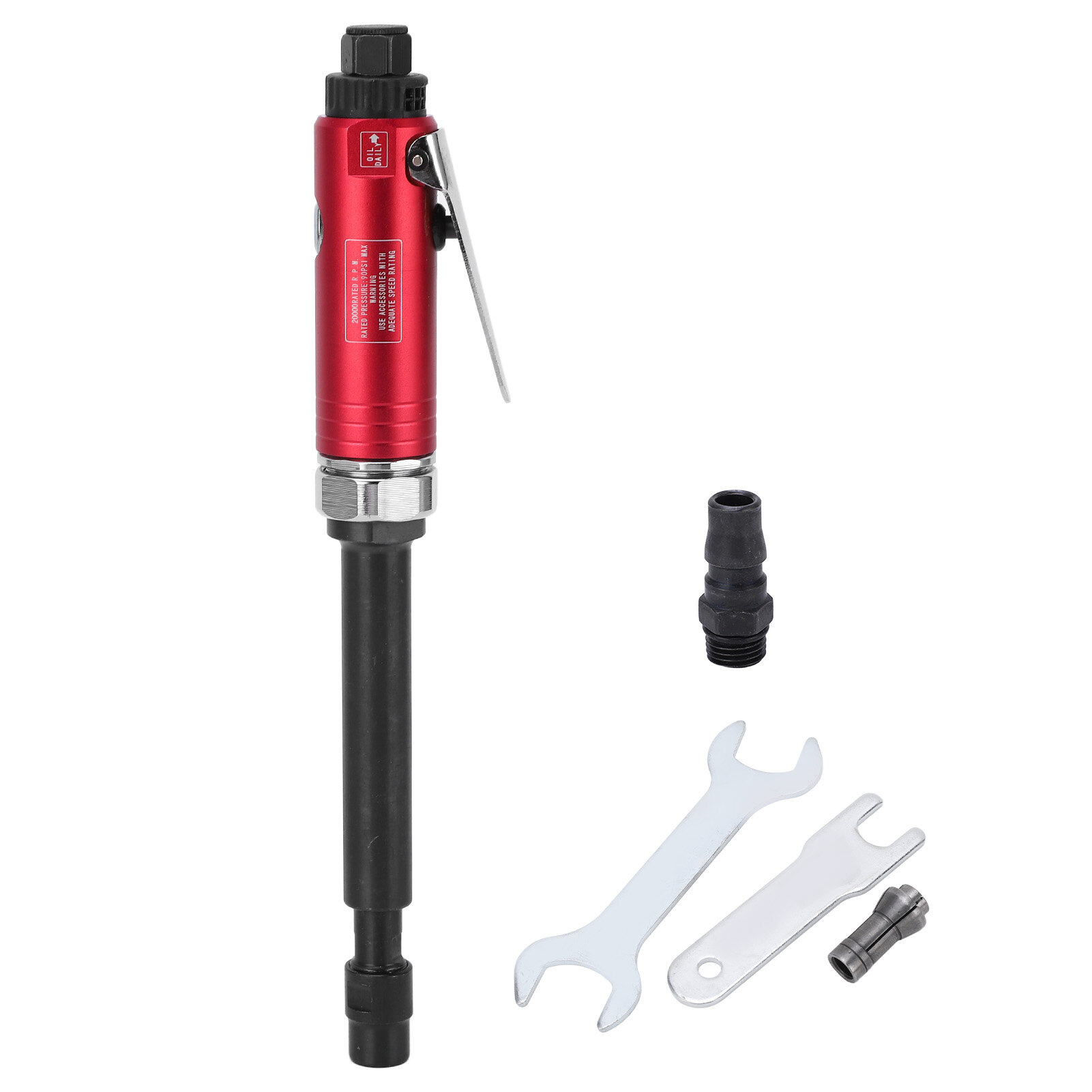 Air Die Grinder 20000 об / мин 90 фунтов на квадратный дюйм Точный расширенная пневматическая шлифовальная машина с 3 -миллиметровым 6 -миллиметровым кольтом в японском стиле