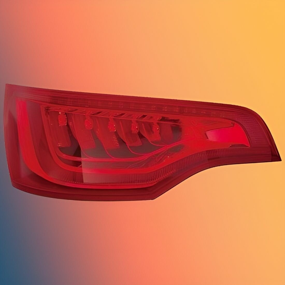 Фонарь левый задний в крыло для Ауди Q7 2009-2015, Audi Q7 фонарь левый задний в крыло 446-1925L-AE, oem 4L0945093F