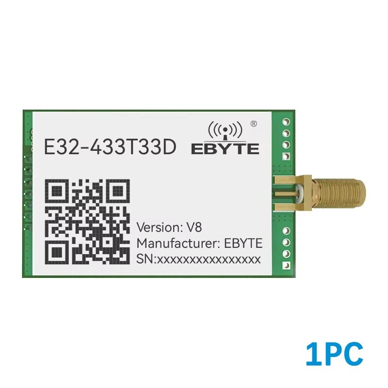 Беспроводной модуль EBYTE E32-433T33D LoRa 433МГц E32-433T33D