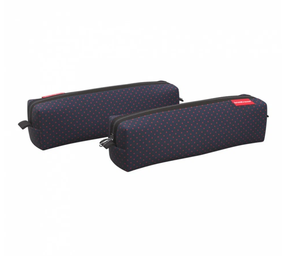 Пенал квадро mini ErichKrause® 210x50x50мм Dots in Blue, 52207