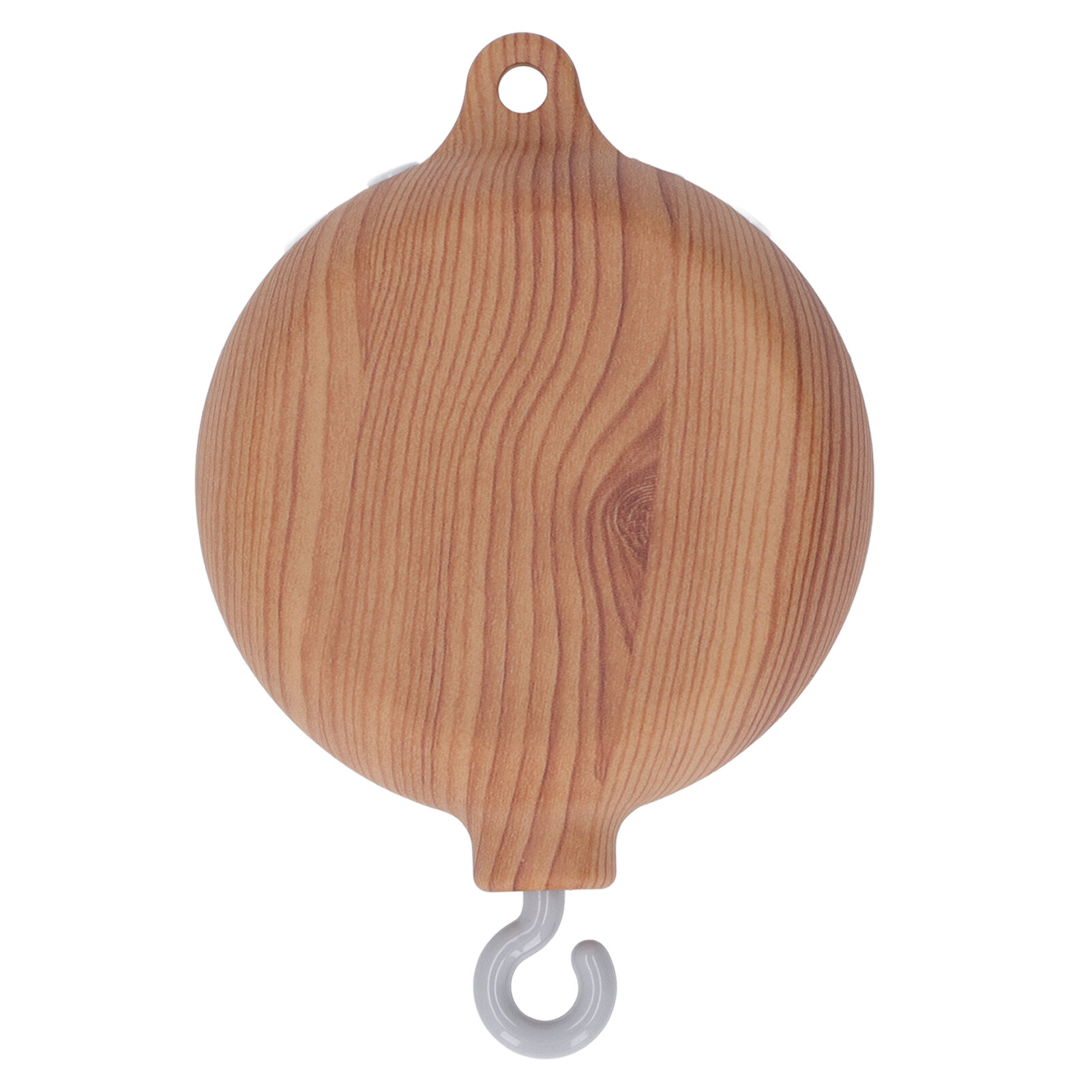 Музыкальная шкатулка для детской кроватки, 3 режима, 35 песен, регулировка громкости, имитация текстуры дерева, вращающийся мобиль для кроватки.