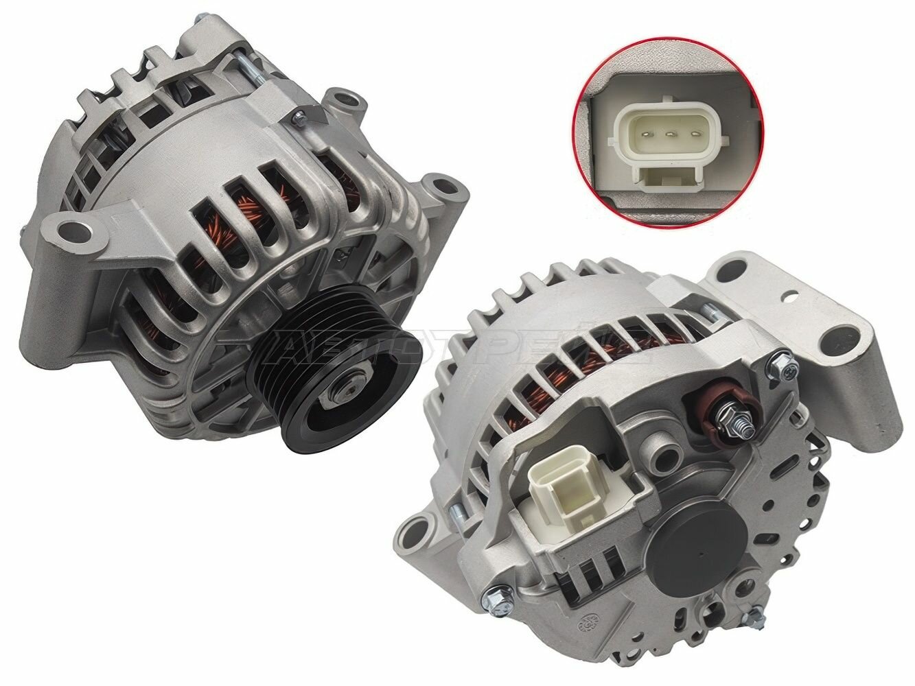 Генератор 12V, 110A, для двигателей AJ/1EZ/1N2 для Форд Кугар, Маверик, Мазда Эскейп, Трибут арт ST850061 SAT