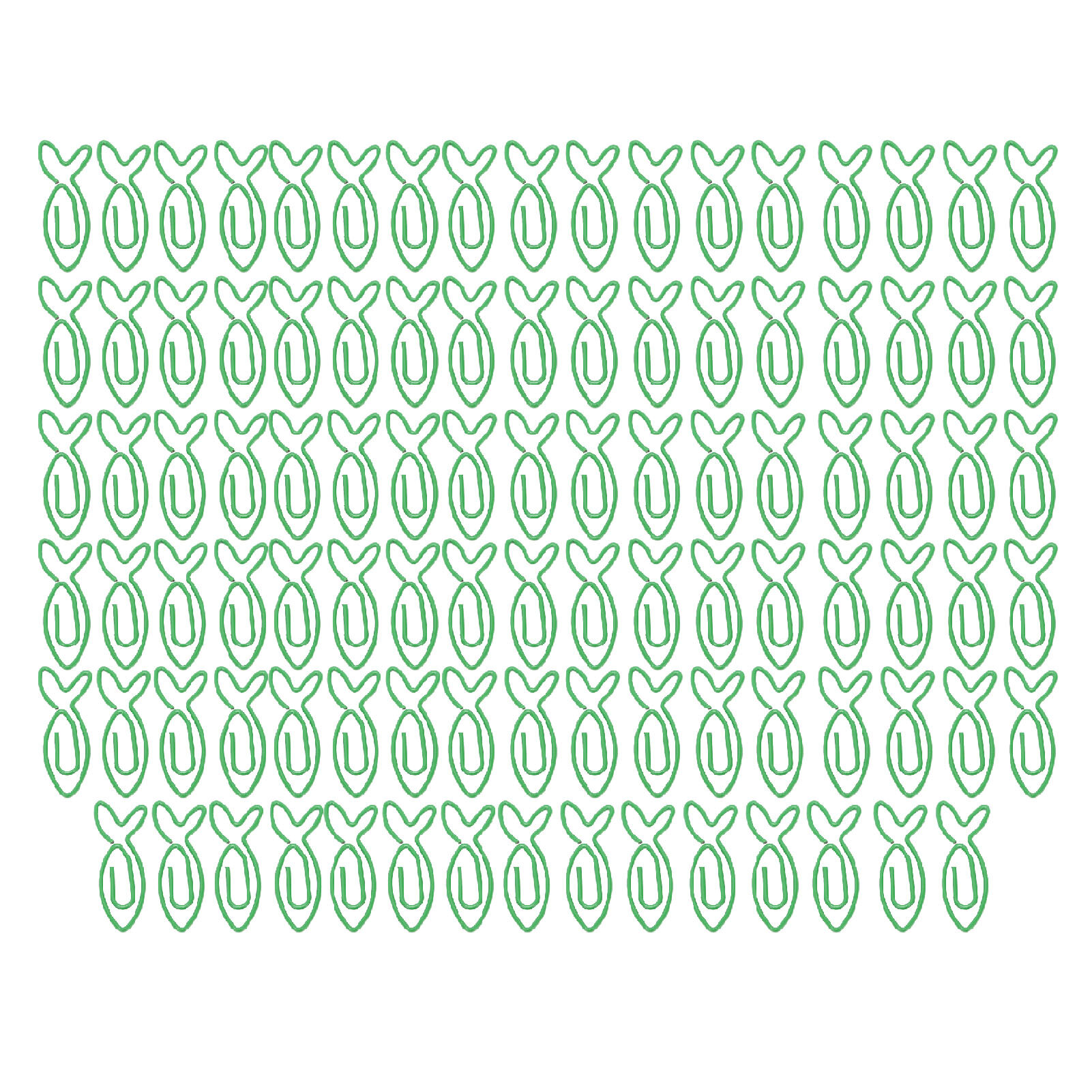 Декоративные Скрепки: Набор Из 100 Металлических Фигурных Скрепок В Коробке - Надежная Фиксация Без Повреждения Бумаги Для Офиса И Творчества