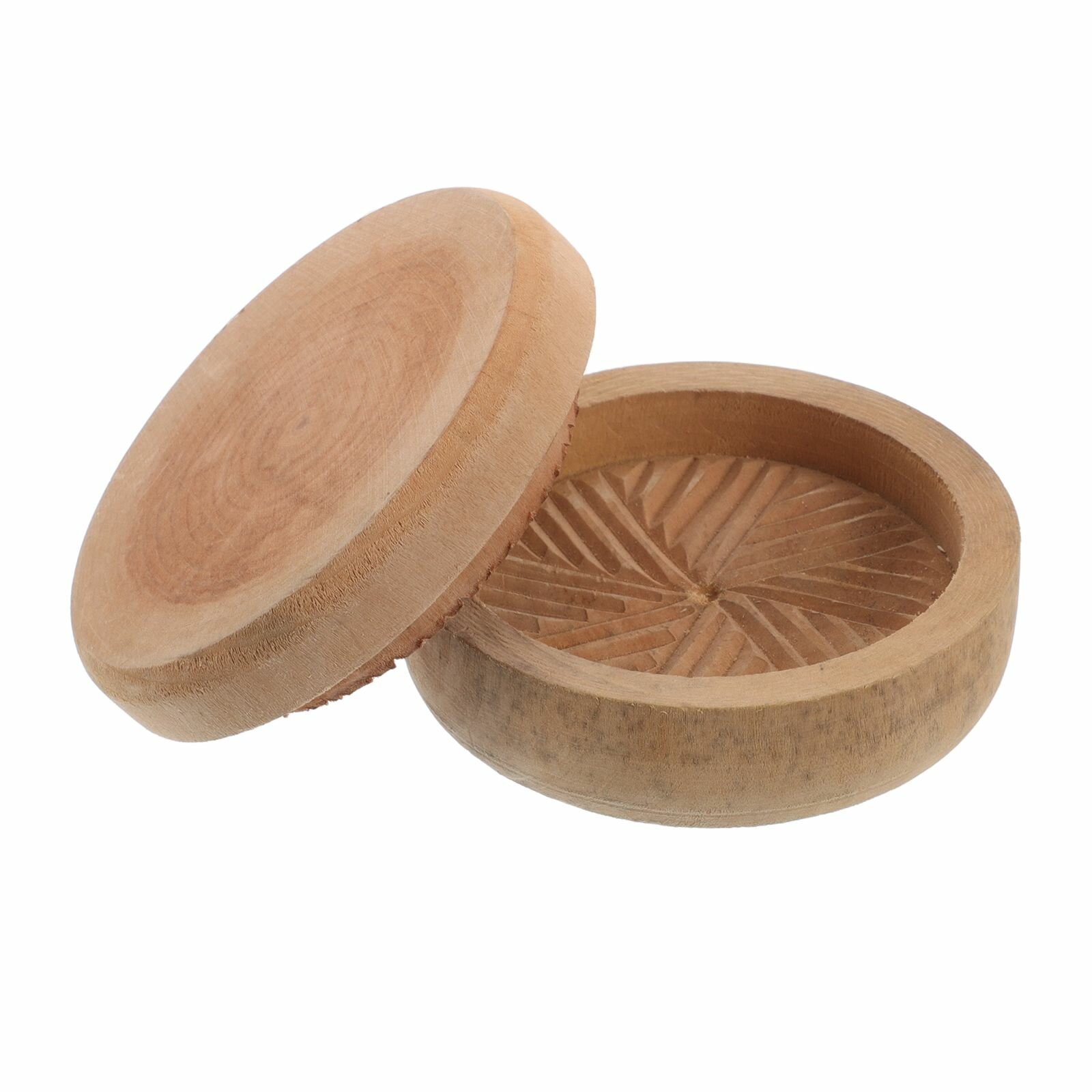 Надежный Деревянный Измельчитель Для Домашнего Приготовления Зерновых 9.80X9.80X4.00Cm