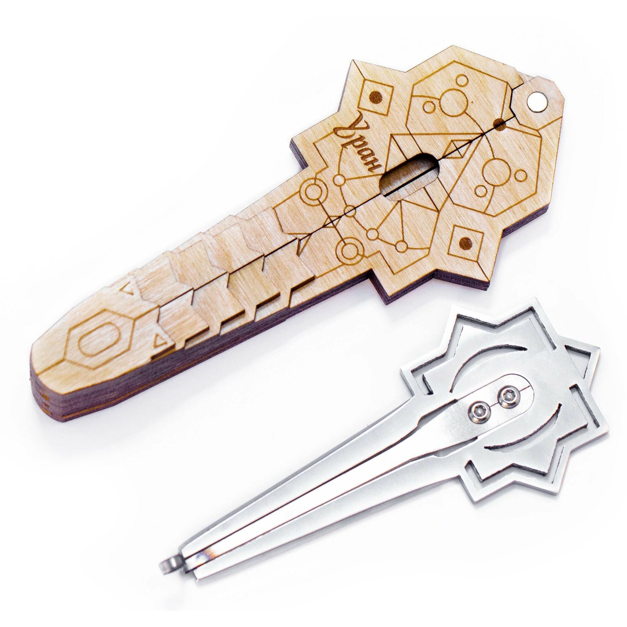 Варган Глазырина "Уран" с деревянным футляром - профессиональный музыкальный инструмент, великолепный подарок