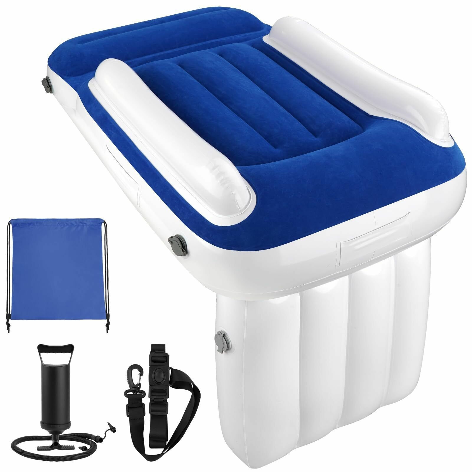 Надувная кровать-самолет, удлинитель детского авиакресла