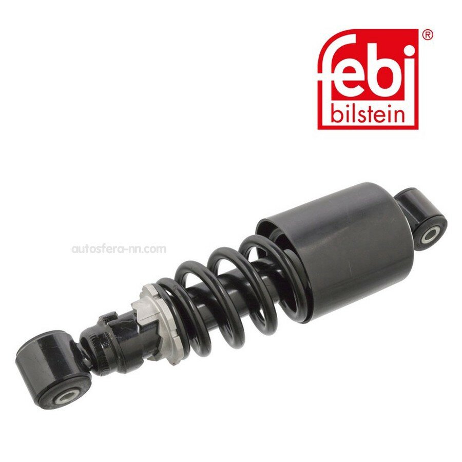 FEBI 107300 амортизатор кабины задний с пруж. O/O\ MAN TGX