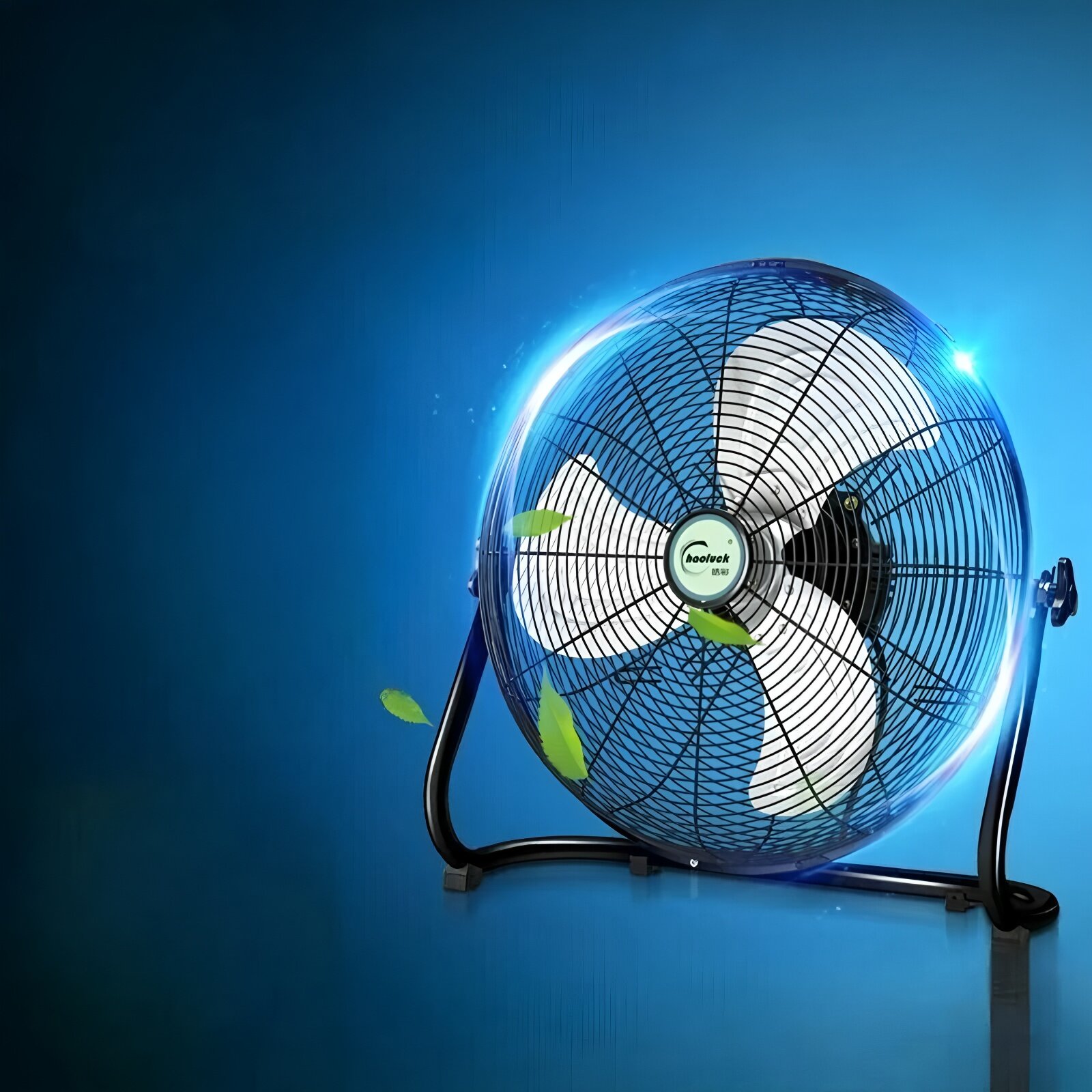 Вентилятор напольный PD-10W, 100Вт, диаметр 25см, мощность 1 скорость