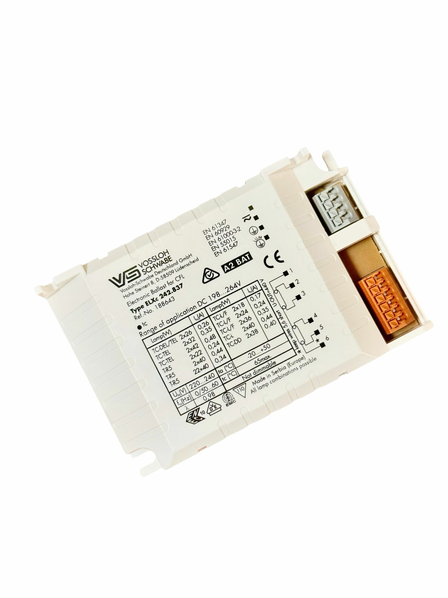 Эпра Vossloh Schwabe (VS) ELXc 242.837