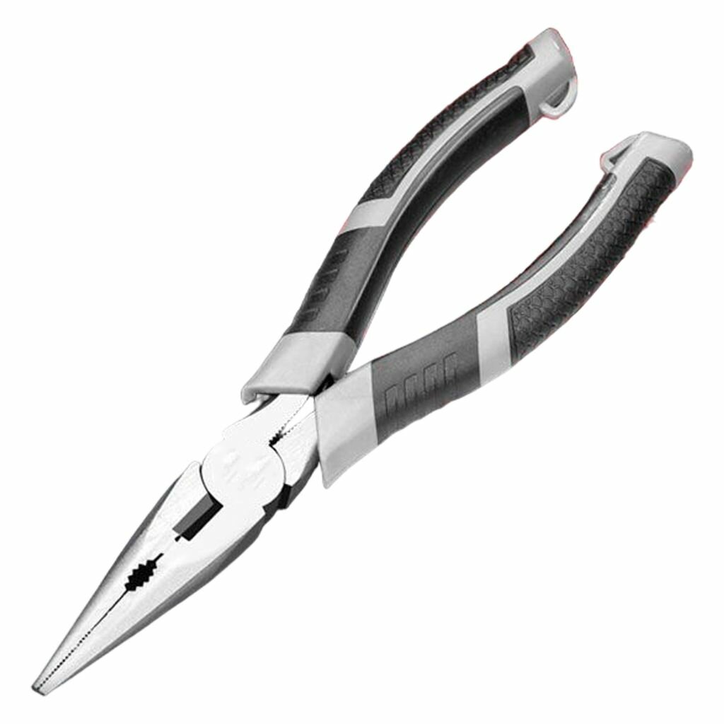 Многофункциональные кусачки для проволоки, плоскогубцы с острым концом, обжимные плоскогубцы, наклонные, модель 2611