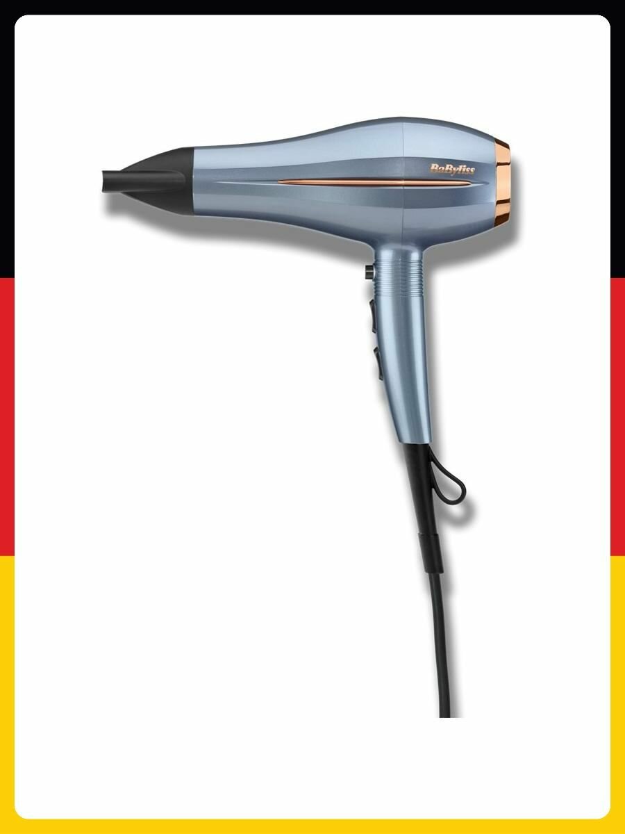 Фен для волос BABYLISS Demin Luxe Dryer D251PE