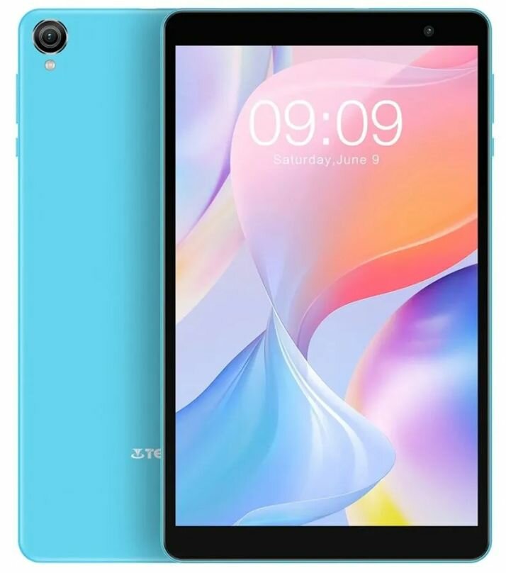 8" Планшет TECLAST P80T (P80T) 32 ГБ голубой - 1280x800, IPS, 4x1,6 ГГц, 3 ГБ, 4000 мА*ч, Android 11. x
