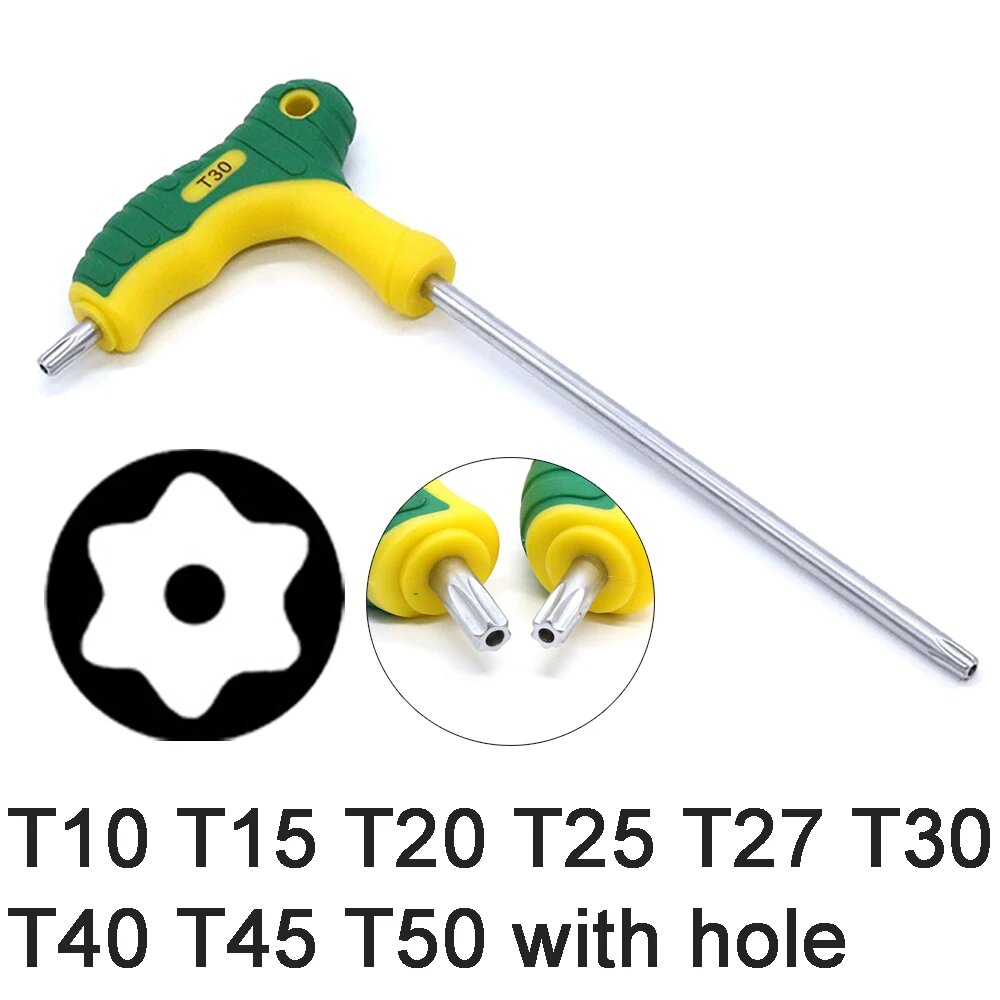 Набор торкс отверток T10 T15 T20 T25 T27 T30 T40 T45 T50 T50-1Pc