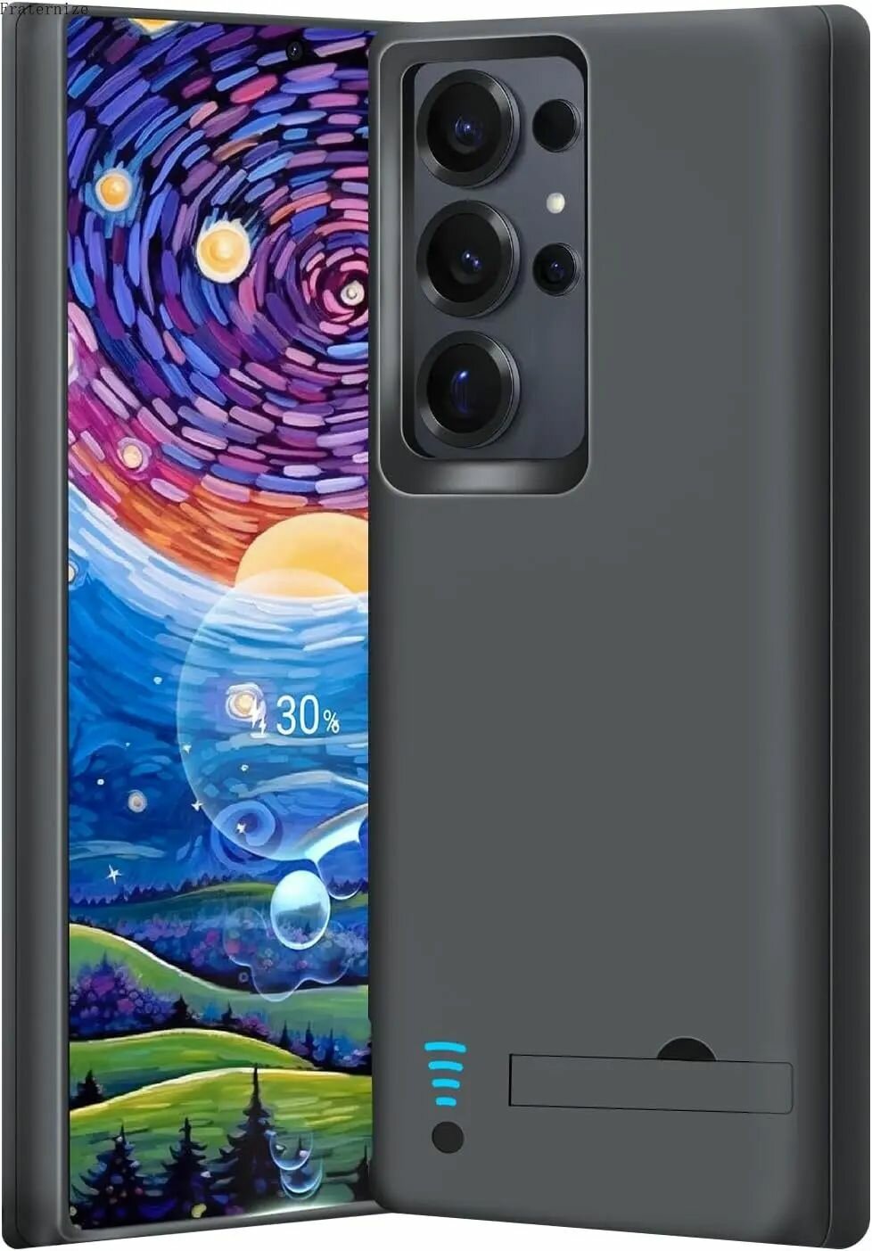 5000mAh Чехол-аккумулятор для Samsung Galaxy S25 Ultra, Fraternize Внешний аккумулятор-ROMIKY