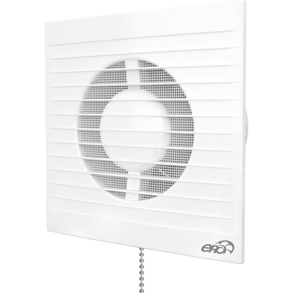 Вентилятор накладной ERA E D150 сетка обратный клапан тяговый выключатель E 150S C -02