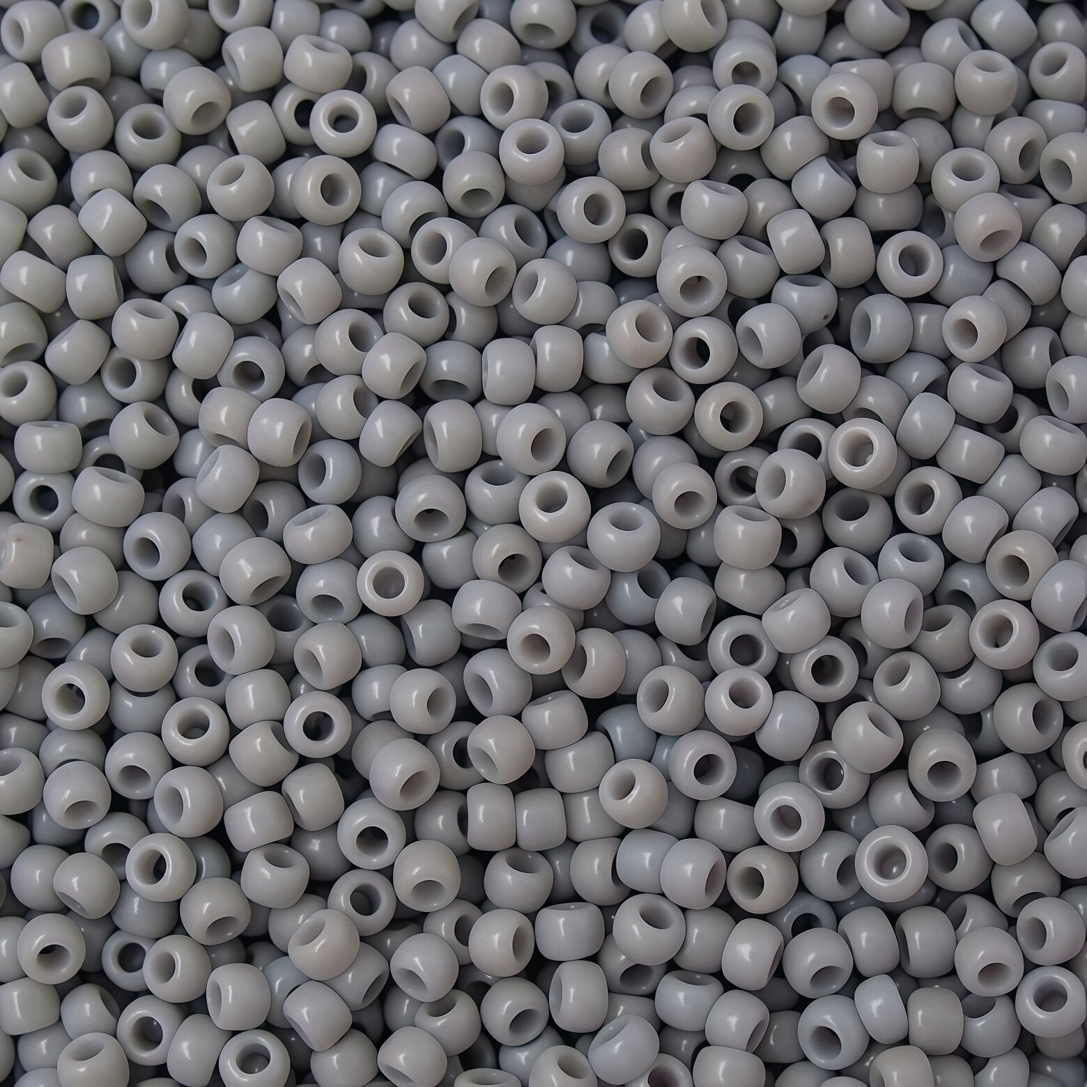 Бисер TOHO круглый, размер 10/0, цвет #53 (Непрозрачный, серый), 10 грамм