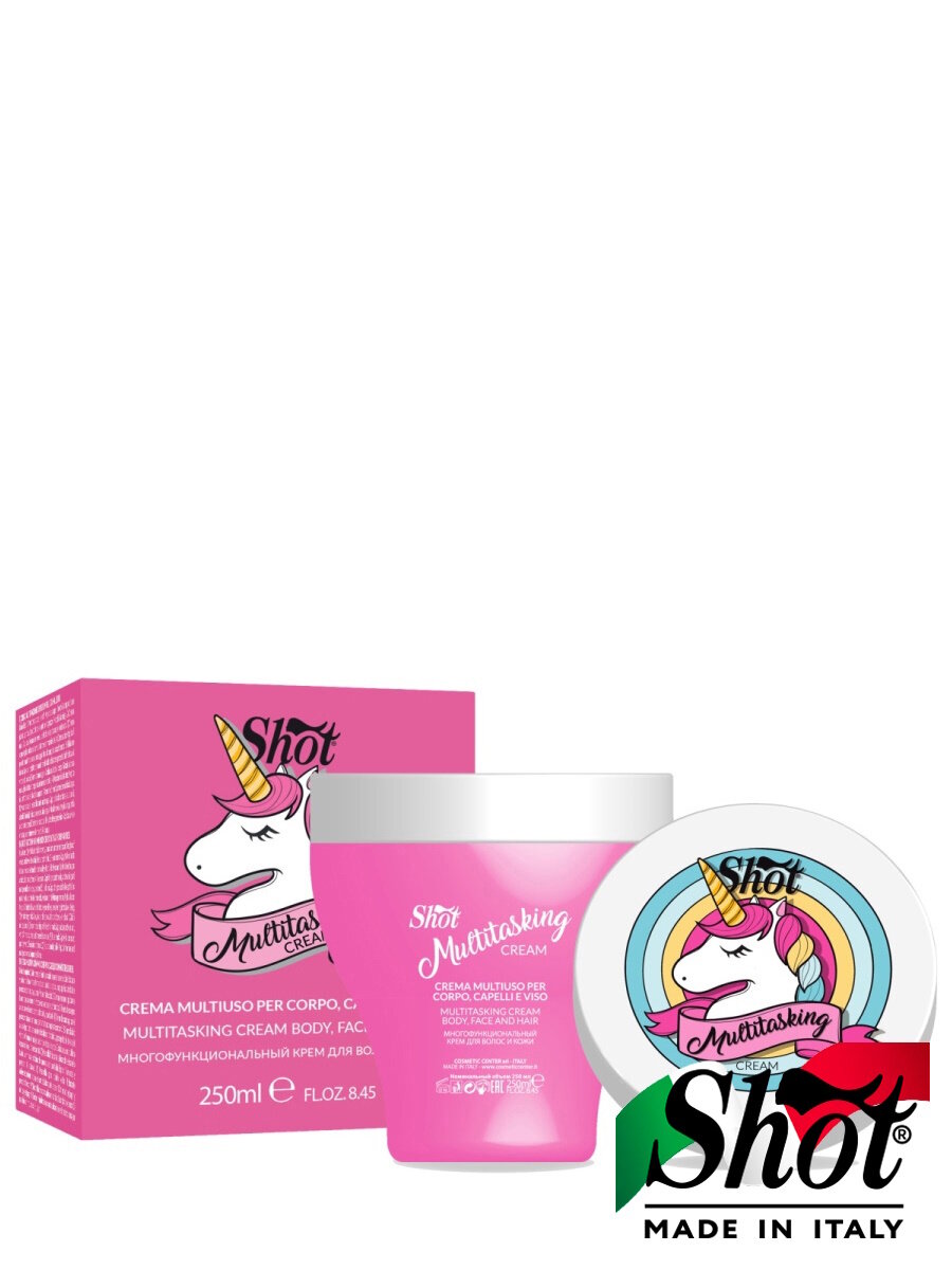 Крем многофункциональный SHOT для волос и кожи питание и увлажнение 250 мл