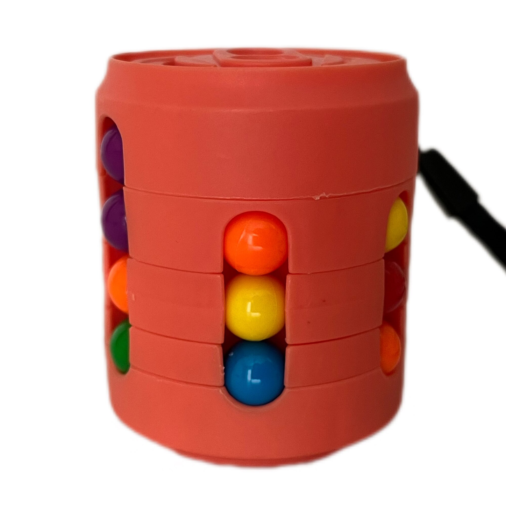 Головоломка развивающая детская, кубик рубик, спиннер банка, антистресс игрушка для маленьких детей и взрослых, оранж